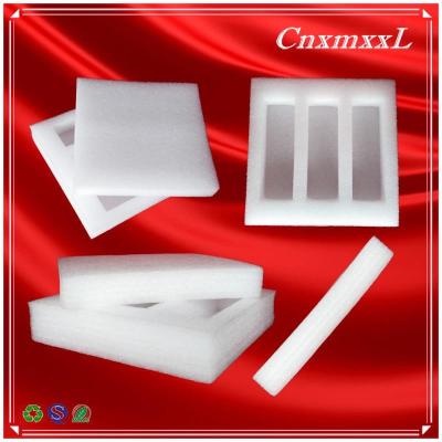 China White High Density EPE Foam Packaging Styrofoam Shipping Box With Inserts for sale