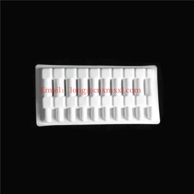 China High Quality Plastic Ampoules Tray 1ml 2ml 5ml 10ml Plastic Clear Blister Packaging Vials Blister Tray Box for sale