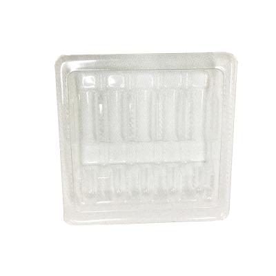 China White Plastic Ampoule Tray Packaging 10ml Glass Vial Trays Plastic Ampoule Box for sale