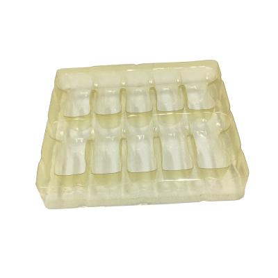China White Plastic Ampoule Tray Packaging 10ml Glass Vial Trays Plastic Ampoule Box for sale