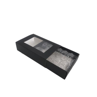 China Hand Craft DIY Paper Packaging Box For Cake Or Candy Macaron Packaging Box for sale