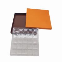 China individual cavity macaron box compartment macaron container stackable macaron clamshell lock‑closure macaron box raised dome lid box for sale