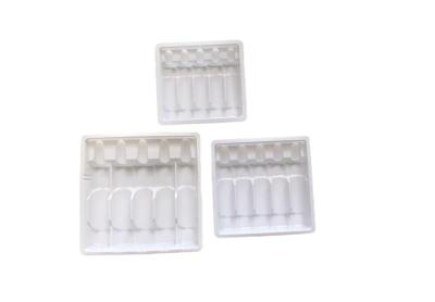 China Customized Inner Shell Plastic Medicine Packaging Box With Ampoule Bubble Shell for sale