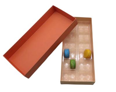 Cina Cielo e terra copertura regalo cartone di carta Kraft Macaroon Abbigliamento Gioielli imballaggio in vendita