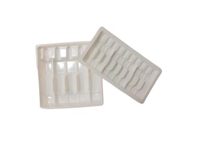 China Medikamentenverpackung 3 ml 5 Wasser Injektion PVC Blister Tray individuell zu verkaufen