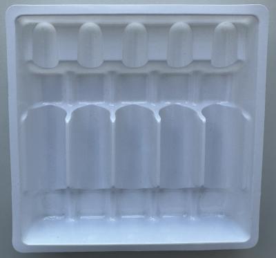 중국 1ml 2ml 5ml 10ml 5 팩 앰풀 트레이 PET 진공 트레이 사용자 정의 판매용