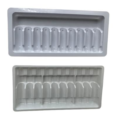 China 1 ml 2 ml 3 ml injectieampullen zelfklevend etiket PET ampullen bak aanpassing Te koop