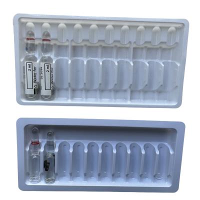 China 1 ml 2 ml 3 ml injectieampul fles zelfklevend etiket PET ampulbak Compleet set aanpassing Te koop