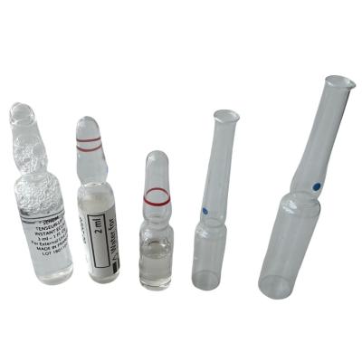 중국 물 주입 포장복 1ml 2ml 3ml 유리 병 Ampoule 트레이 라벨 사용자 정의 판매용