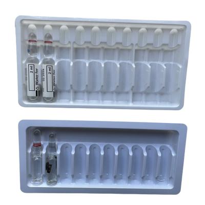 中国 水注射用パッケージスーツ 1ml 2ml 3ml ガラスボトル アンプル トレイ ラベルのカスタマイズ 販売のため