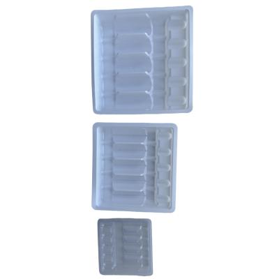 中国 水注射用パッケージスーツ 1ml 2ml 3ml ガラスボトル アンプル トレイ ラベルのカスタマイズ 販売のため