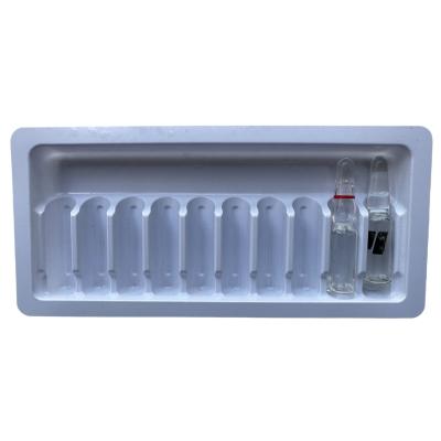 中国 PET包装用トレイ 薬剤 水注射 アンプル トレイ パーソナライズ 販売のため