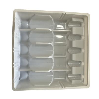 China PET10ml packing plastic box ampoule tray custom security key products ampoule tray custom for sale