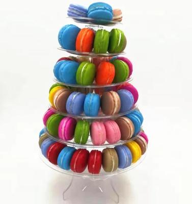 중국 18g 스냅-온 닫기 플라스틱 마카론 포장재 일회용 음식 트레이 닫기 유형 판매용