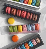 China Lightweight Macaron Packaging Trays Paper Macaron Gift Boxes Easy Handling for sale