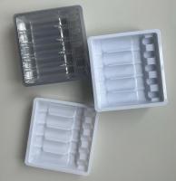 China Custom 5ml Ampere Packaging Tray Medicine Packaging Boxes Rectangle Shape for sale