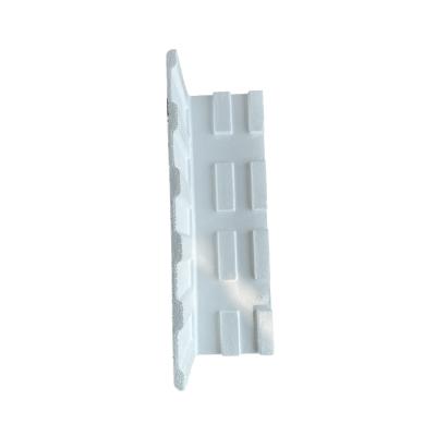 China EPS (expanded polystyrene) foam corner protectors are customized to protect articles from damage during transportation, storage or handling for sale