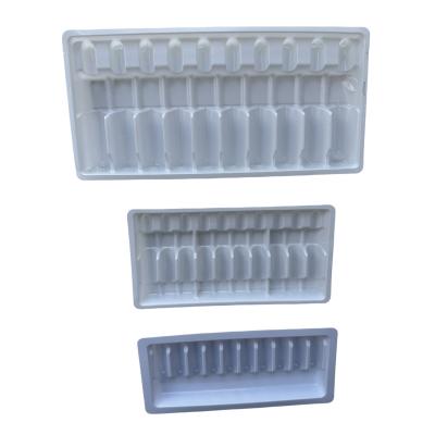 China Customized Wholesale Of Drug Ampoule Trays Water Injection 1ml, 2ml, 5ml, 10m PET Ampoule Trays Wholesale for sale