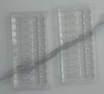 China Fornecimento a retalho de porcelana de água branca agulha de bolhas bandeja de plástico caixa de presente médica caixa de plástico médica de alta qualidade for sale