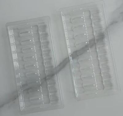 10 ml 10 peças de porcelana líquida oral bandeja branca fabricantes fornecem bandeja interna de líquido oral bandeja interna de plástico transparente