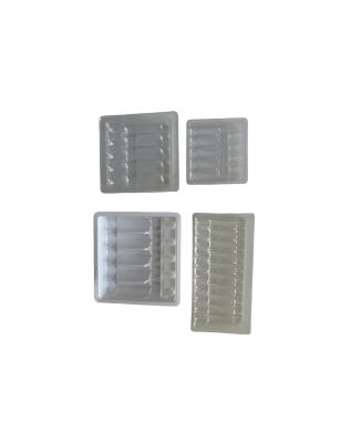 중국 물 주입 용품 1ml 2ml 5ml 10ml PET 앰풀 트레이 판매용