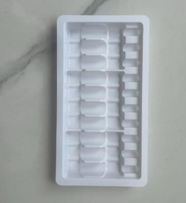 중국 2ml 앰플용 맞춤형 플라스틱 내부 지지대 10개, 10ml 주사용 액체 경구 액체 주사기 트레이 2세트, 플라스틱 트레이용 블리스터 상자 판매용