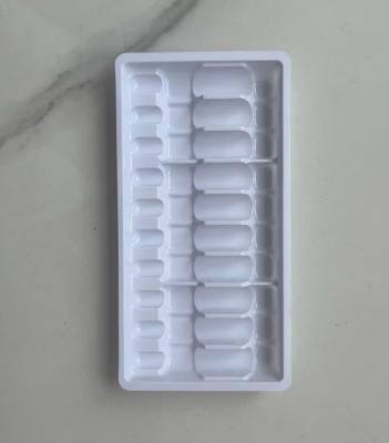 China 2ml 10-Piece Sealed Ampoule Tray for Medicine Packaging for sale