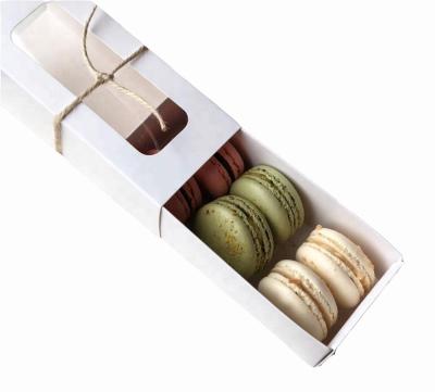 China Macaron drawer box, fine box, folding box, chocolate box, brochure, advertising leaflet - all available for customization. for sale