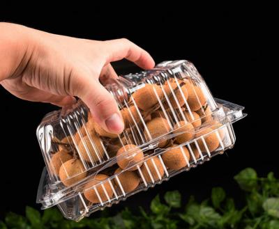 China Customizable Recyclable PET Blister Packaging with Heat Sealing for Small Tomato and Grape Packaging for sale