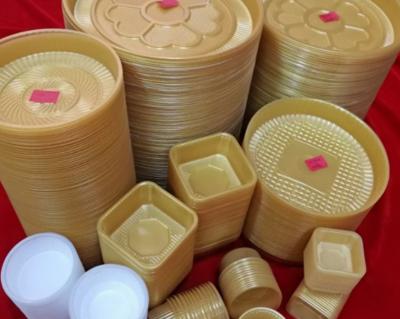 China Customizable Recyclable PET Box with Heat Sealing for Macaron Plastic Packaging for sale