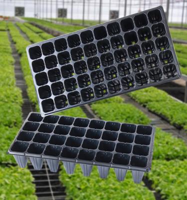China Wholesale rectangular multi-hole seedling trays for vegetables, succulents, and cuttings, thickened nursery trays for sale