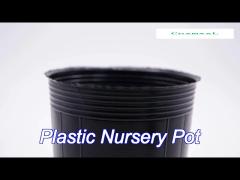 Winter Daphne-PET schwarze Höhen-tiefe Kindertagesstätten-Töpfe der 3 Gallonen-Blumentopf-23cm