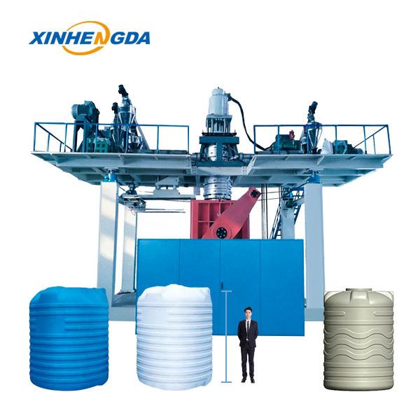 Quality 5 Layer Extrusion Blow Molding Machine 2000L Capacity For Big Size Plastic Production for sale