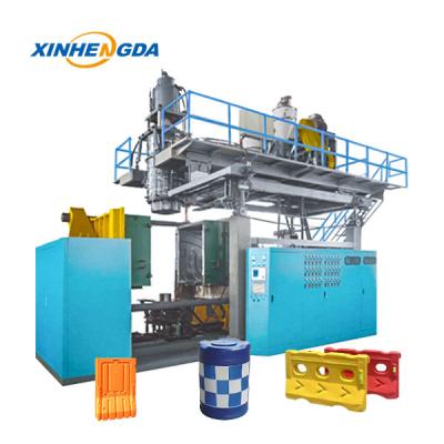 China High Speed Custom Blow Molding Machine For HDPE Plastic Road Barrier for sale