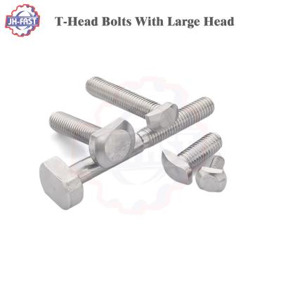 Cina DIN Standard Custom Galvanized Zinc T-Head Bolt M6 M8 M10 M12 per il montaggio di pannelli solari in vendita