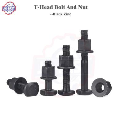 Cina DIN Standard Custom Galvanized Zinc T-Head Bolt M6 M8 M10 M12 per il montaggio di pannelli solari in vendita