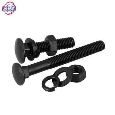 Cina Fornitura diretta M4 M5 M6 M10 M12 bulloni di carrello con collo quadrato e testa rotonda in vendita