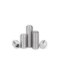 China ISO Standard Stainless Steel Hex Socket Set Screw Full Thread M2-M20 for sale
