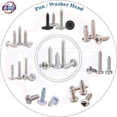 Cina Vettura a scatto automatico per la testa a torsione di Phillips Cross Torx Pan GB Standard ZINC Finish M2 M2.5 in vendita