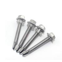 China Hex Head Self Drilling Roofing Screws Carbon Steel Stainless Steel ISO9001 Custom OEM for sale
