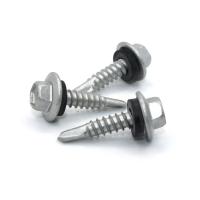 China Hex Head Self Drilling Roofing Screws Carbon Steel Stainless Steel ISO9001 Custom OEM for sale