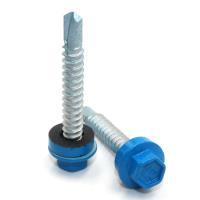 China Hex Head Self Drilling Roofing Screws Carbon Steel Stainless Steel ISO9001 Custom OEM for sale