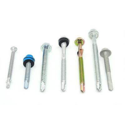 Cina OEM Customized Metal Galvanized Hexagonal Hex Head Self Drilling Screw per tetti in vendita