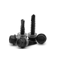 China OEM Customized Galvanized Hex Washer Head Self Drilling Screw for Roofing Carbon Steel 8mm for sale