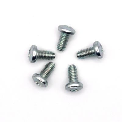 Cina Dimensione personalizzata Colore zinco M2.2-M9.5 Croce intagliata Pan Head Thread Rolling Screws in vendita