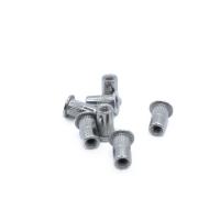 China M3 to M12 Flat Head Knurled Threaded Insert Rivet Nut Carbon Steel Stainless Steel Brass for sale