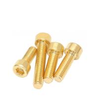 China Hexagon Socket Head Cap Bolt ISO9001 2015 Carbon Steel Stainless Steel Brass M6 M8 M10 for sale