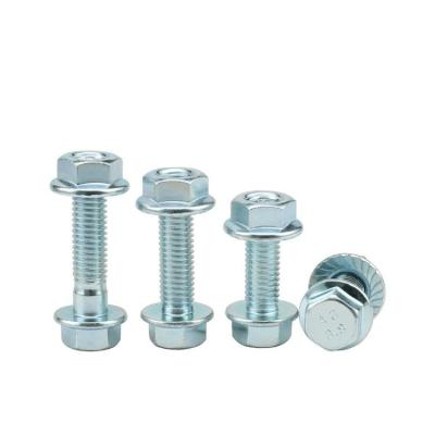 Cina Bolt di flangia esessuale in acciaio al carbonio M6 M8 X 30 di grado 8.8 10.9 con certificato ISO9001 2015 in vendita