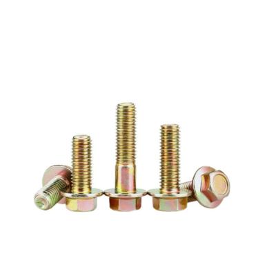 Cina Bolt di flangia esessuale in acciaio al carbonio M6 M8 X 30 di grado 8.8 10.9 con certificato ISO9001 2015 in vendita