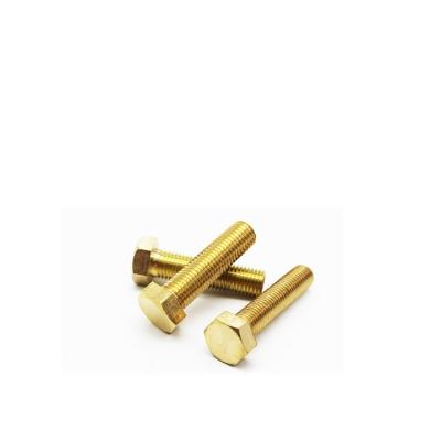 中国 ブラスヘックスボルト M3 M4 M5 M6 M8 M10 ISO9001 2015 証明書とカスタマイズされたサービス 販売のため